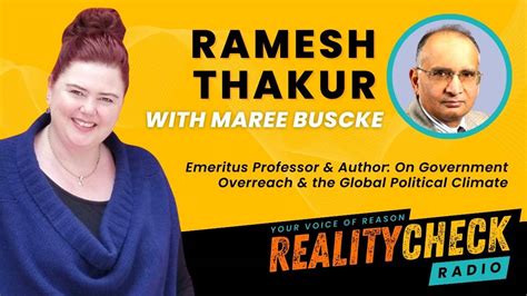 Ramesh Thakur Emeritus Professor And Author