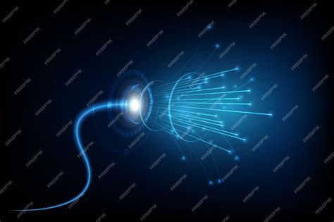 Premium Vector Connection Line On Networking Telecommunication Concept Background