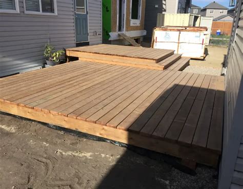 How To Build A Floating Deck Step By Step Guide Decks By E