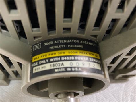 HP Agilent A Hi Power Attenuator Assembly B Power Sensor Panatron Inc