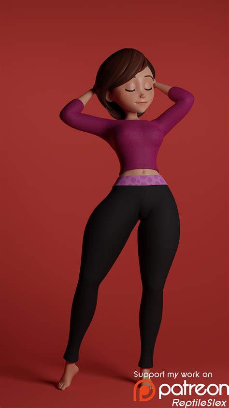Helen Parr Elastigirl Mrs Incredible V3 By Alenabyss On Deviantart