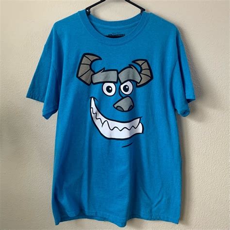 Disney Shirts Mens Disney Monsters Inc Blue Sully Tshirt Poshmark