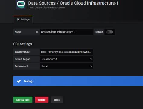 grafana plugin oci grafana plugin did not support gov tenancy · issue