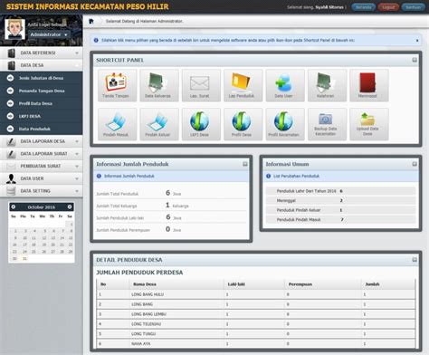 Sistem Informasi Desa Dan Kemacatan Terintegrasi Creative Gama Studio
