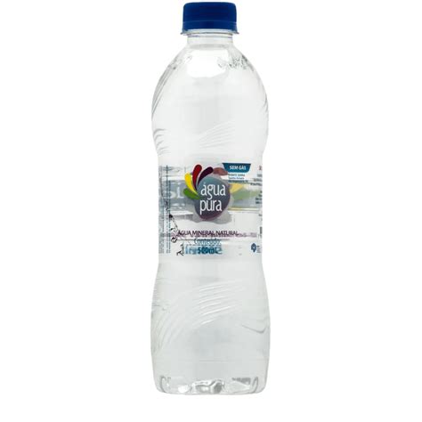 Água Mineral Água Pura Sem Gás 500ml Caixa Com 12 Unidades