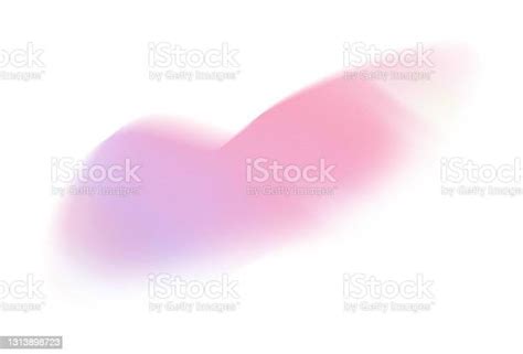 네온 다채로운 Blob 흰색에 고립 거친 그라데이션 은 보라색과 분홍색 모양에 초점을 맞춘 모션블러에 대한 스톡 벡터 아트 및 기타 이미지 Istock