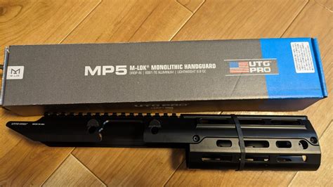 Yahoo オークション Utg Pro Monolithic M Lok Handguard For Mp5 次