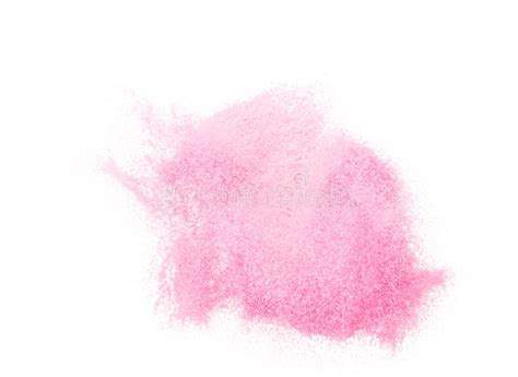 Small Size Pink Sand Flying Explosion Sweet Sands Grain Wave Explode Abstract Cloud Fly Stock