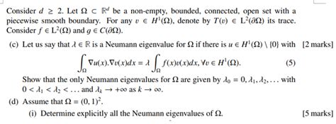 Consider D Let C Rd Be A Non Empty Bounded Chegg