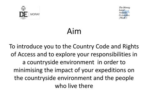 Ppt Dofe Gold Access The Country Code And The Environment