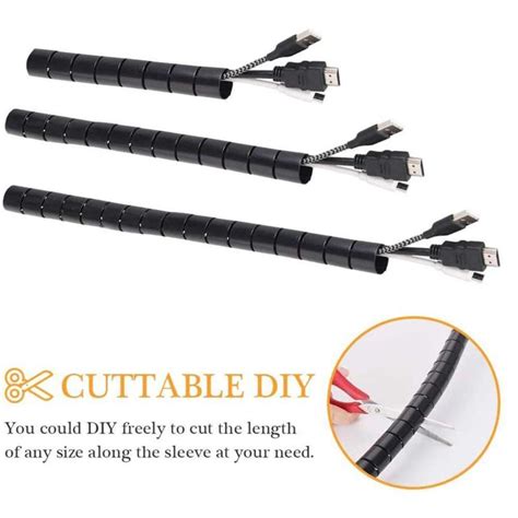 Cable Protector Cable Wire Winding Pipe Wrapping W Grandado