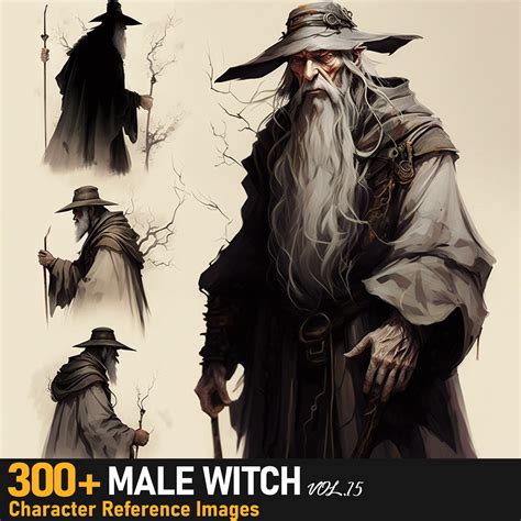 Artstation Male Witch Vol15