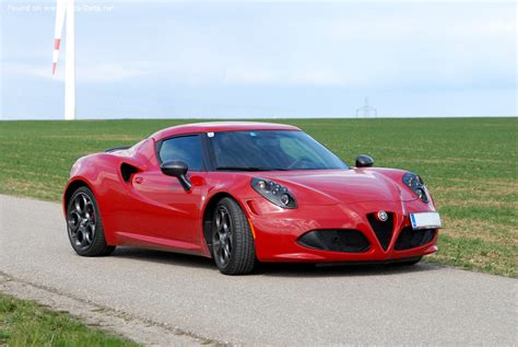 2014 Alfa Romeo 4c Scheda Tecnica Consumi Dimensioni
