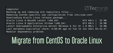 How To Migrate From Centos To Oracle Linux