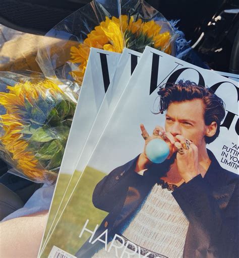 Harry Styles Vogue Cover Harry Aesthetic Harrycore