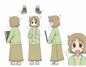 Pin By Clemence Bernard On Nichijou Character Model Sheet Character