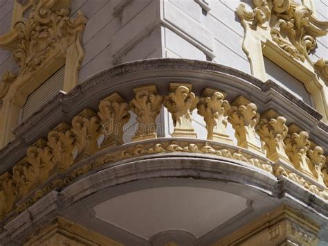 Historic Palace Of Chiasso Switzerland Stock Image Image Of Street