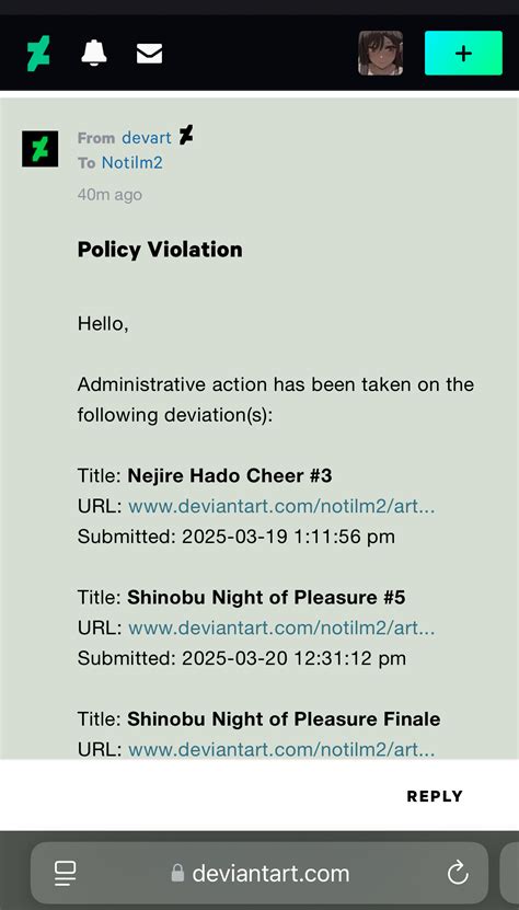 Rule Vialation ~ By Notilm2 On Deviantart