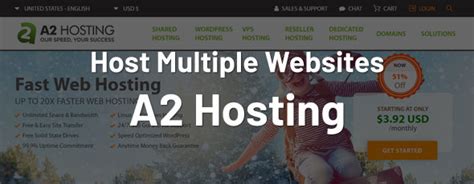 Can You Host Multiple Websites On A2hosting Amdhosting