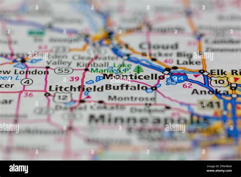 Monticello Minnesota Map At Anthony Griggs Blog