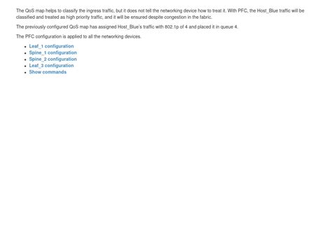 Priority Flow Control Dell Enterprise Sonic Quality Of Service Qos Dell Technologies Info Hub