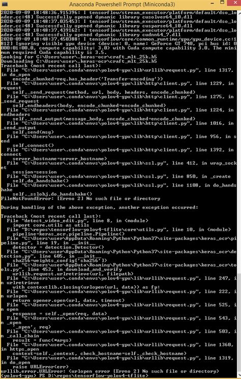 Python Keras Ocr Is Not Working On A Local Machine Stack Overflow
