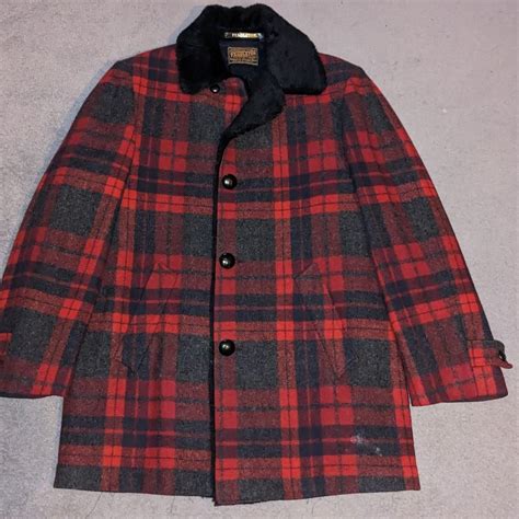1950s Pendleton Coat Amazing Condition For Age 70 Depop