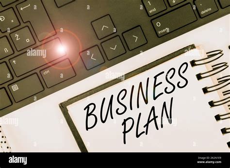 Handwriting Text Business Plan Word Written On Structural Strategy Goals And Objectives