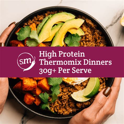 High Protein Thermomix Recipes 30g Protein Per Serve Skinnymixers