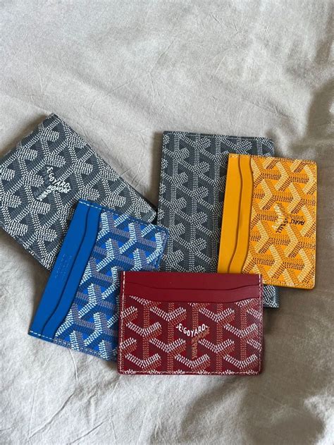 Pin By Jyné On Style Goyard Wallet Goyard Card Holder Goyard