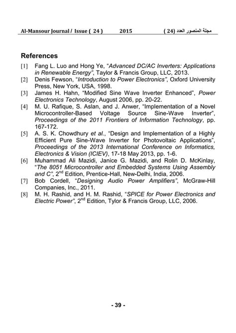 design and implementation of a microcontroller based dc ac inverter pdf