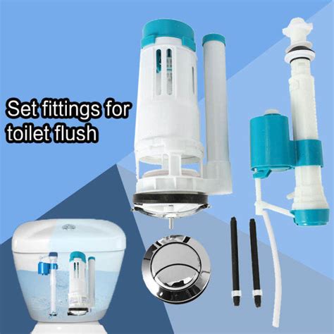 Flush Set For Toilet Level Type Water Tank Fittings For Toilet Flush