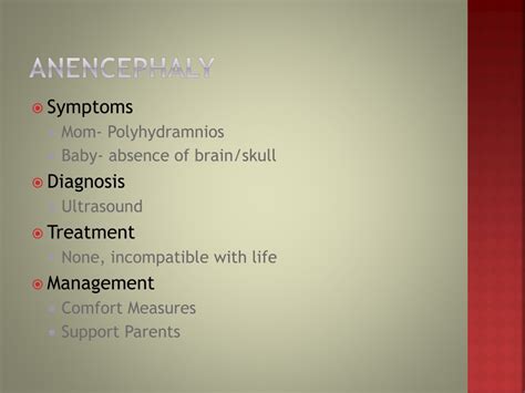 Ppt Neural Tube Defects Powerpoint Presentation Free Download Id