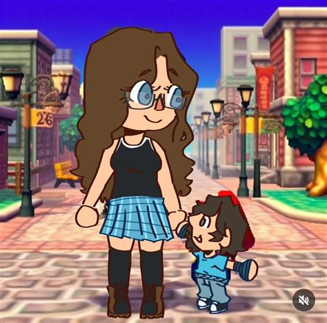 Me And My Wife Core Short Mario Holding Tall Goth Girls Hand Know