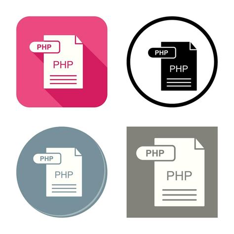 php vector icon 30947648 vector art at vecteezy