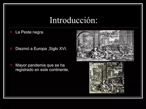 La Peste Negra Ppt