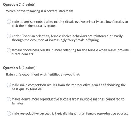 Solved Question Points Which Of The Following Is A Chegg Com