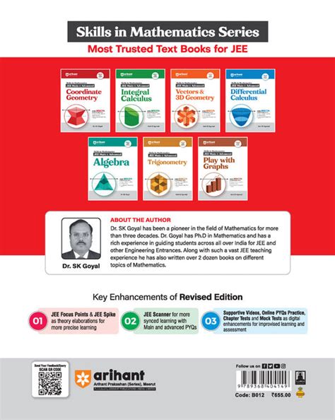 Skills In Mathematics Coordinate Geometry For Jee Main And Advanced Arihantbooks