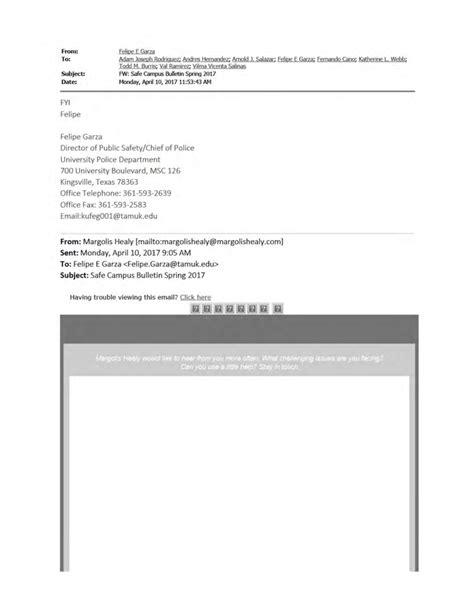 Ssi Texas Foia Tamuk Correspondence F001287 Redacted Documentcloud