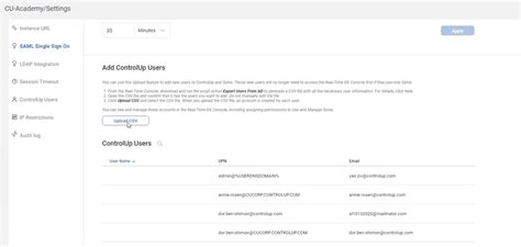 Setup Solve Import Users Via Csv File Controlup Academy