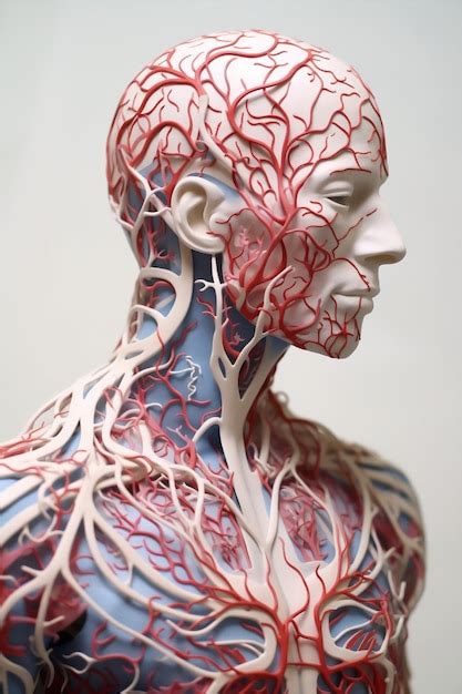 Premium Ai Image 3d Model Concept Of Lymphatic System