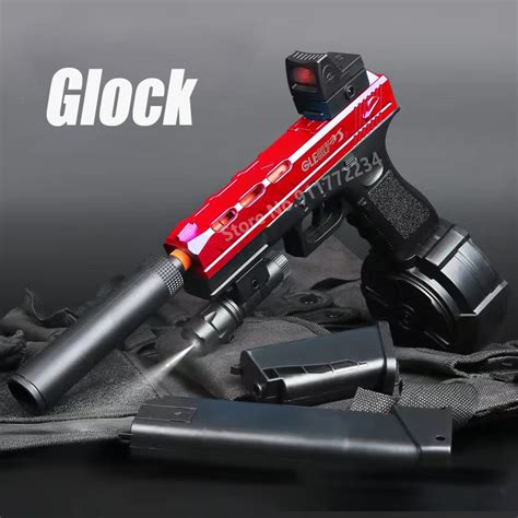 전기 워터 비즈 건 장난감 에어소프트 무기 젤 블래스터 스플래터 볼 피스톨 야외 재미있는 스포츠 어린이 및 성인용 신제품 Aliexpress