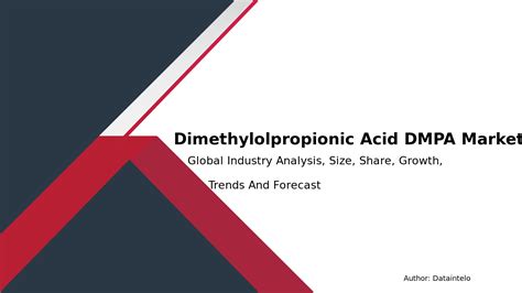 Dimethylolpropionic Acid Dmpa Market Report Global Forecast From 2025 To 2033