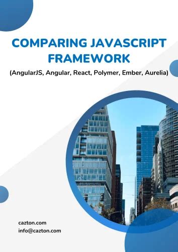Ebook Comparing Javascript Frameworks Cazton