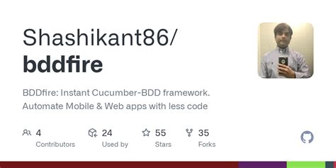 Github Shashikant86bddfire Bddfire Instant Cucumber Bdd Framework Automate Mobile And Web