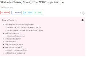 How To Add A Table Of Contents To The Top Of Every Post WPkind