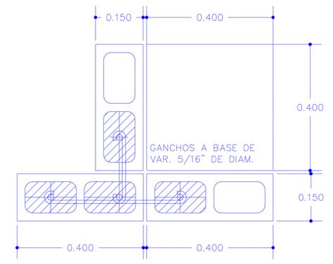 Rcc Construction Units Detail 2d View Cad Structural Block Dwg File