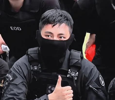 V Seen In Anti Terrorism Gear During Military Service Allkpop