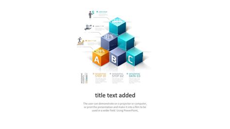 Poster With Number Of Cubes Google Slide Theme And Powerpoint Template Slidedocs