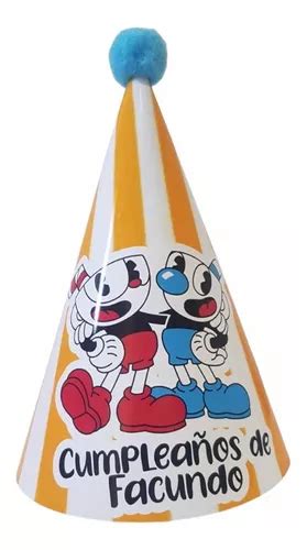 Pack Gorro De Cumpleaños Personalizado Tematica Cuphead en venta en Providencia RM ...